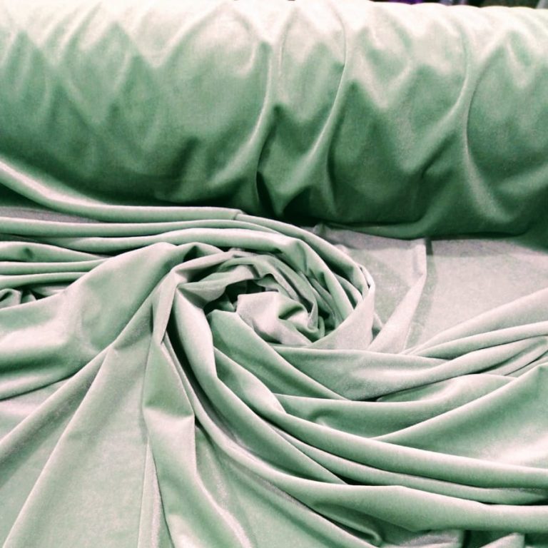 Tecido Veludo Spandex Cor Verde Neon Mite - Javanesa
